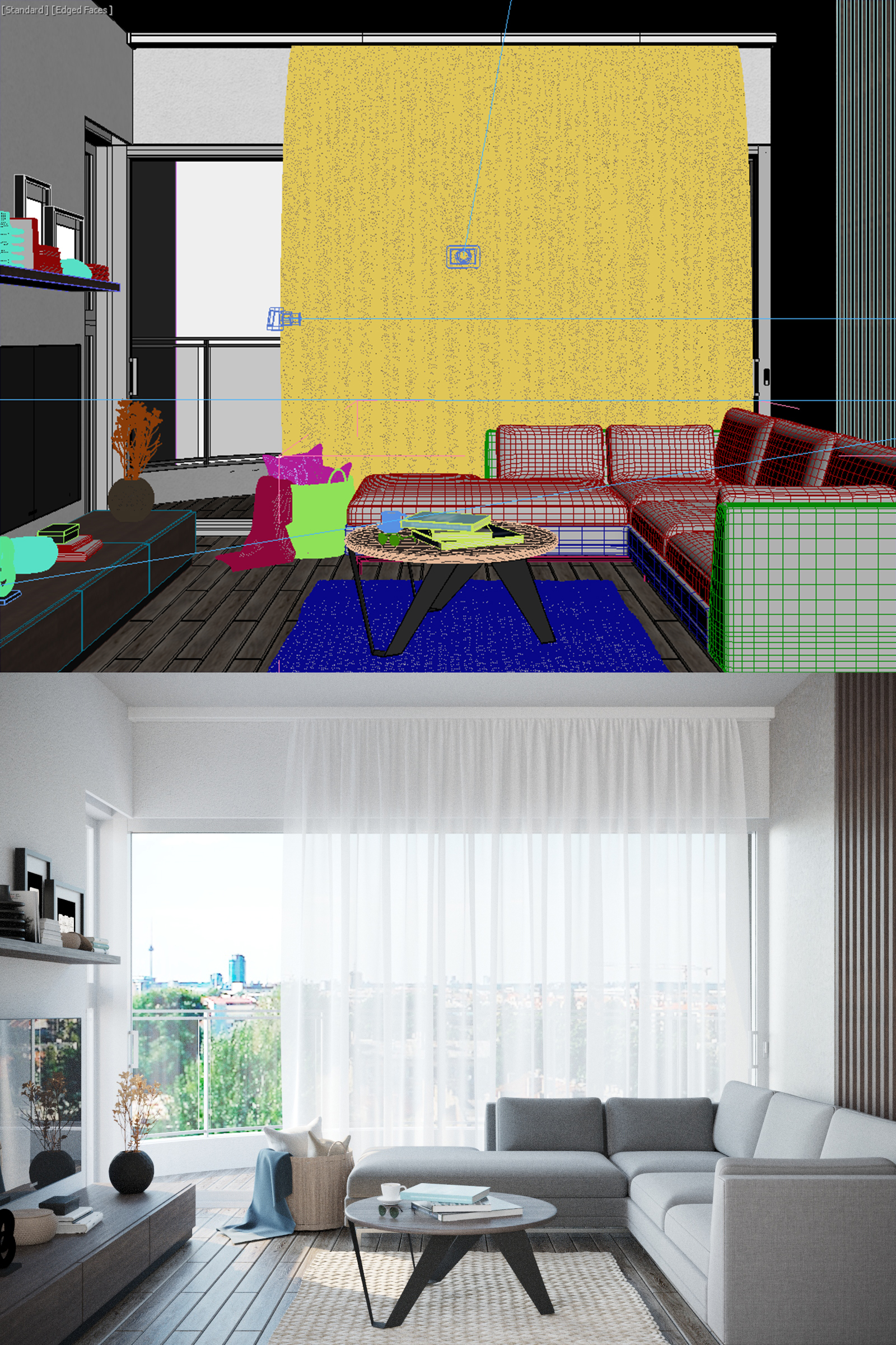 Revit BIM-Modell für hochwertige Renderings | NS Drafter