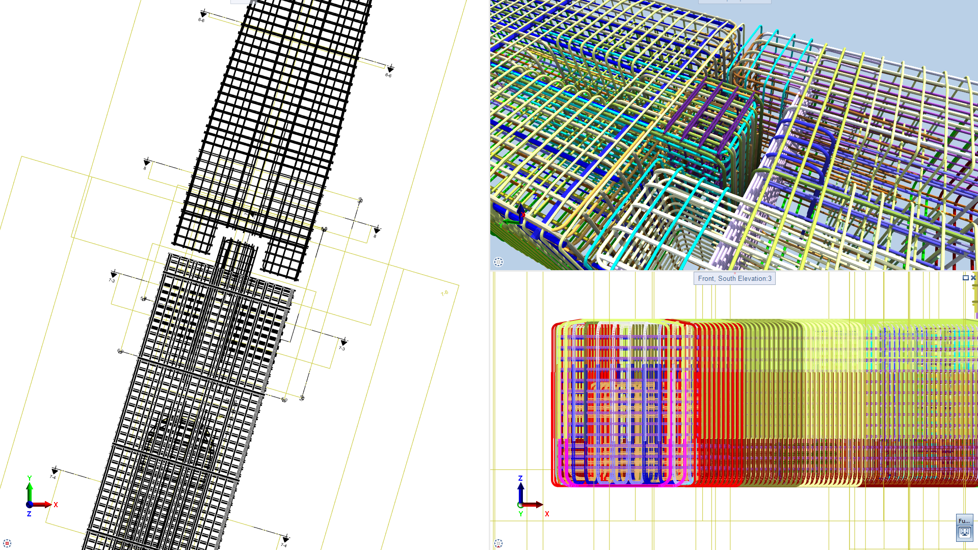 Advantages and Disadvantages of 2D and 3D Rebar Detailing | NS Drafter